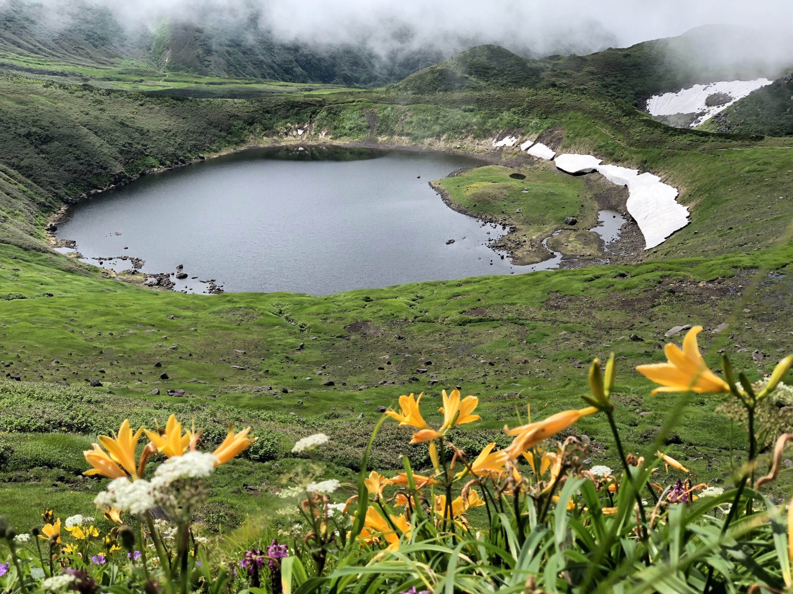 Mountains famous for wetlands in Yamagata Prefecture - Tim Bunting